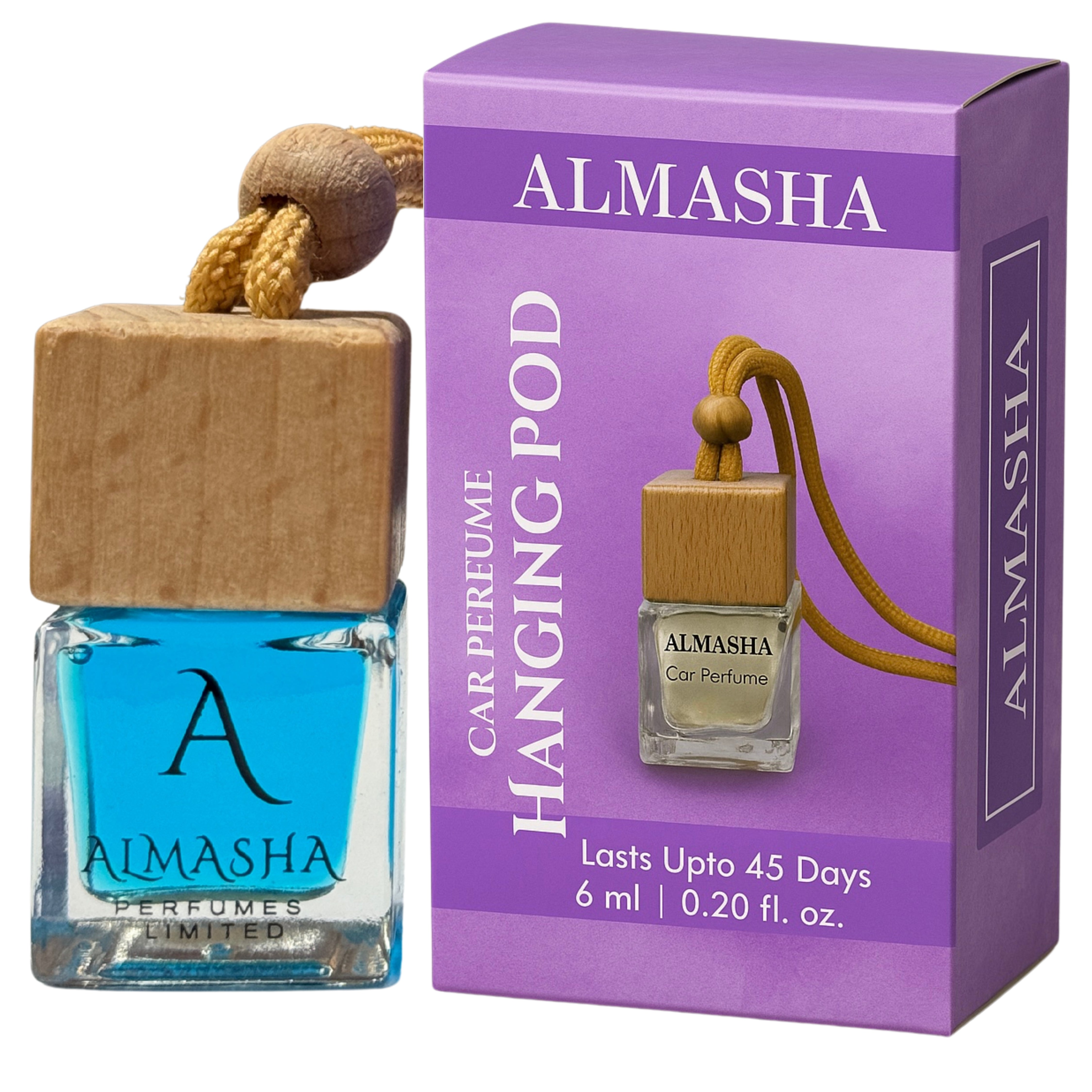 ROSE | CAR PERFUME HANGING POD | CAR FRESHNERS | CAR SCENTS – Almasha